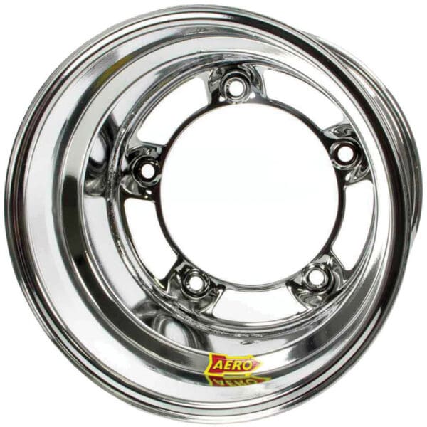 Aero 51-Series Chrome Wide 5 Race Wheel – 15×10 Inch - Tire Hardware